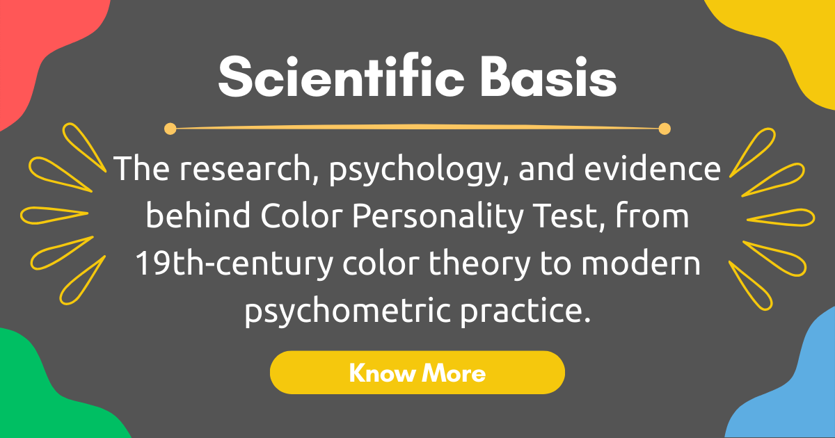 Scientific Basis of Color Personality Tests | ColorPersonalityTest.net